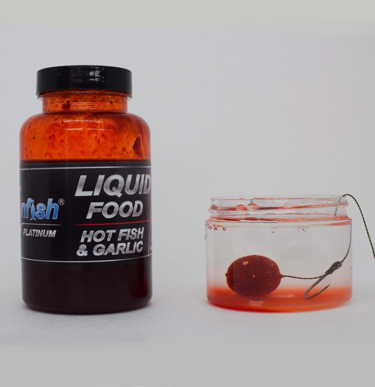 ONFISH PLATINUM LIQUID FOOD HOT FISH&GARLIC – Carp Hunter