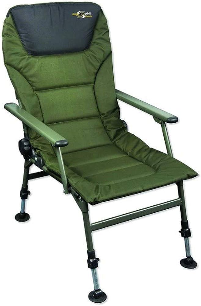 CARP SPIRIT LEVEL CHAIR PADDED WITH ARMS – Carp Hunter